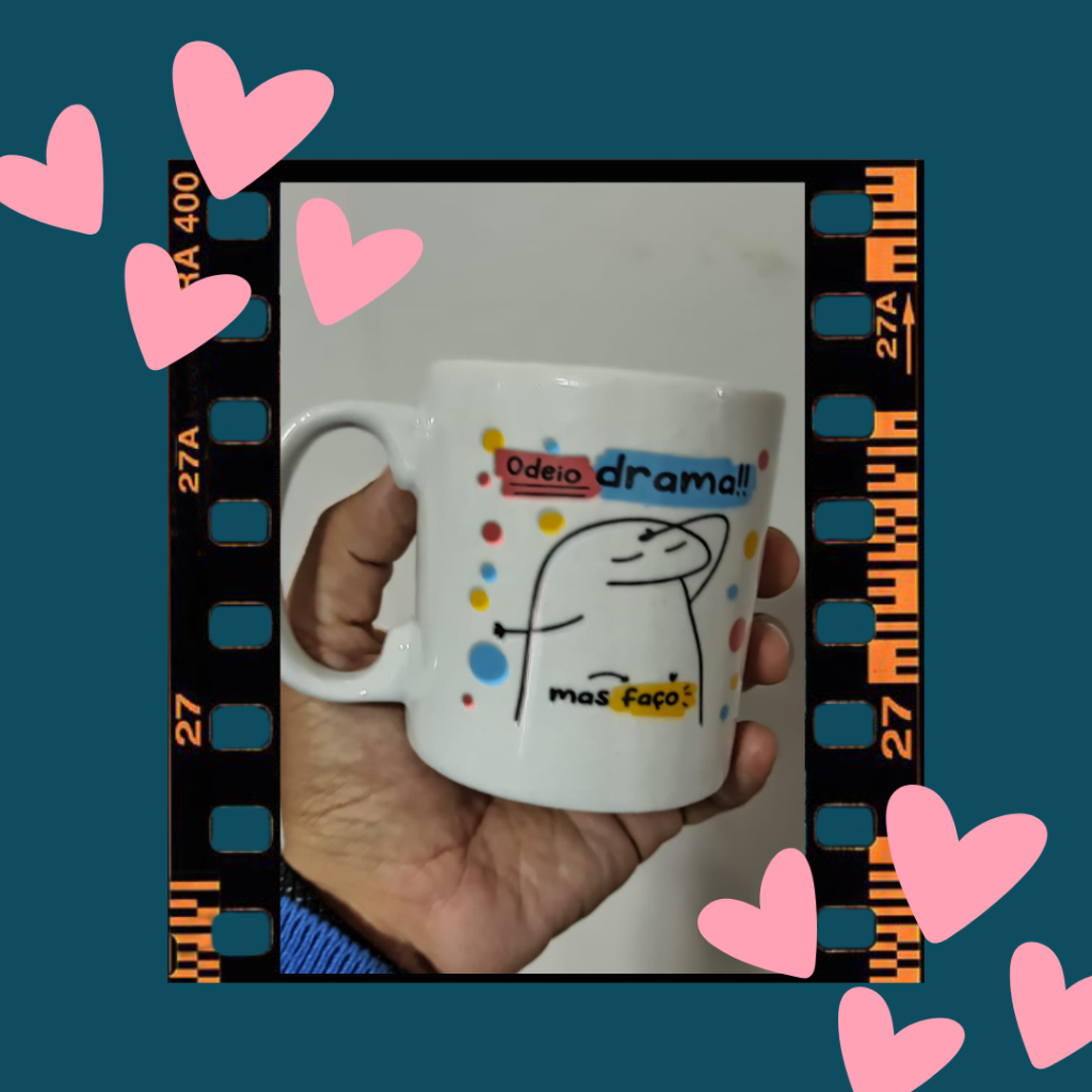 Caneca Flork - Drama - LUNNA PRESENTES & ARTIGOS DECORATIVOS