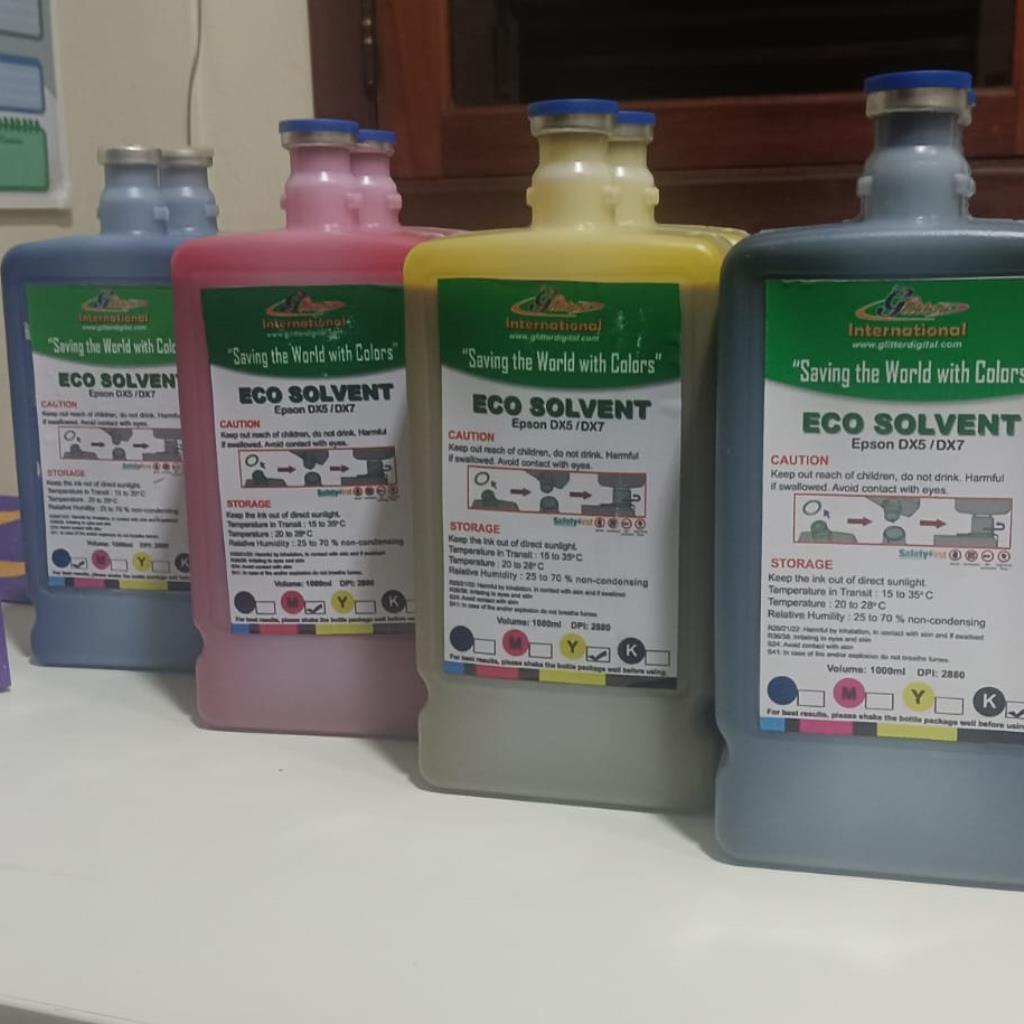 Tinta Eco Solvente Glitter (Amarelo) - JAYA PRINT & SOLUCOES