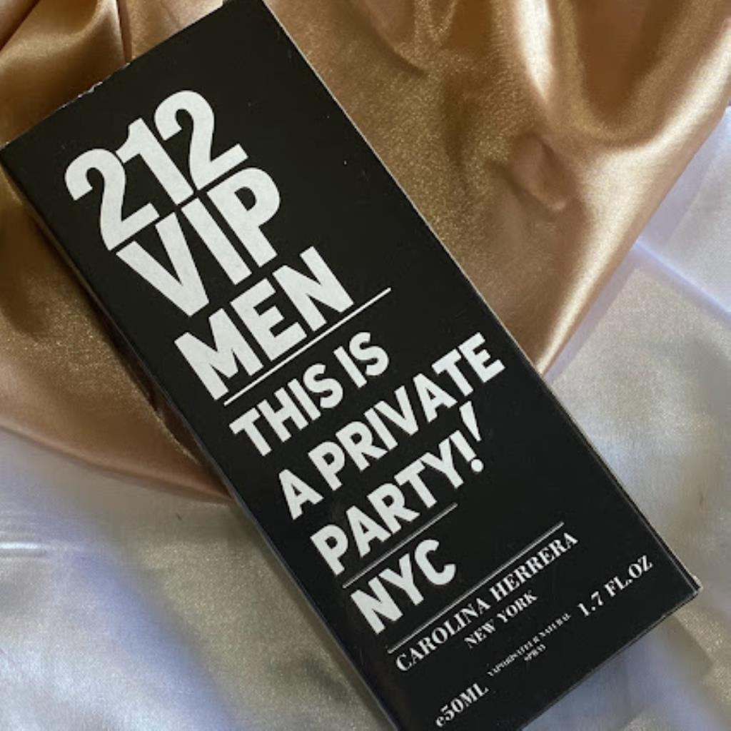 Perfume masculino 212 vip men 50ml - Bella Essência Perfumaria e Beleza